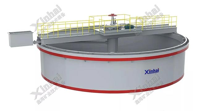 150tpd gold thickener model