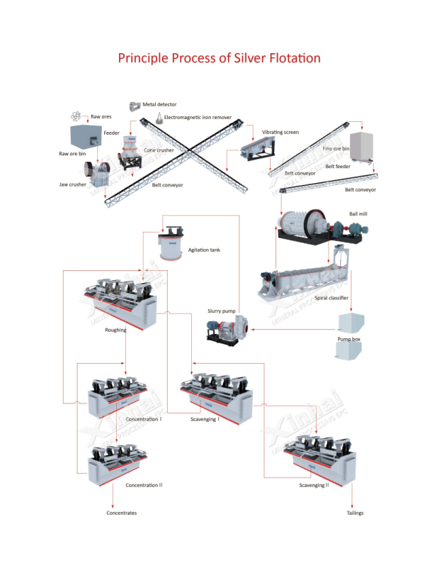 Extraction of Silver, Silver mines, Silver Recovery, Silver Flotation ...
